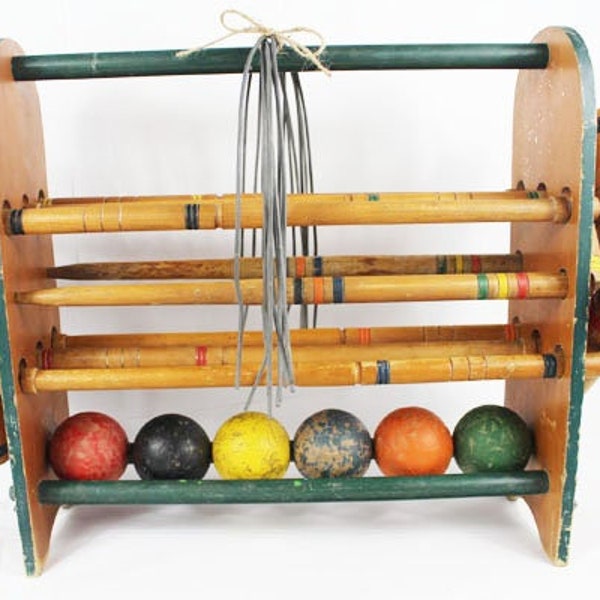 Croquet Set - Etsy
