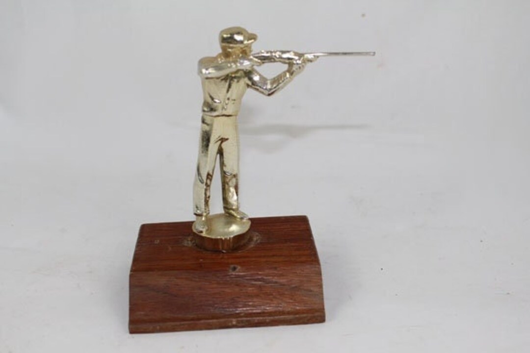 Vintage Rifle Shooter Trophy Gun Rifle Trophy Vintage Trophy - Etsy