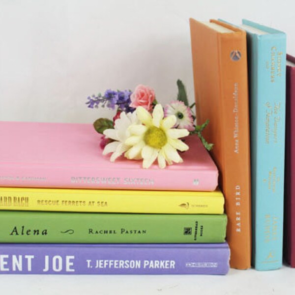 Pastel Books - Etsy