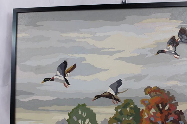 23" X 18" PBN Duck Hunting, Paint by Numbers Ducks - Etsy