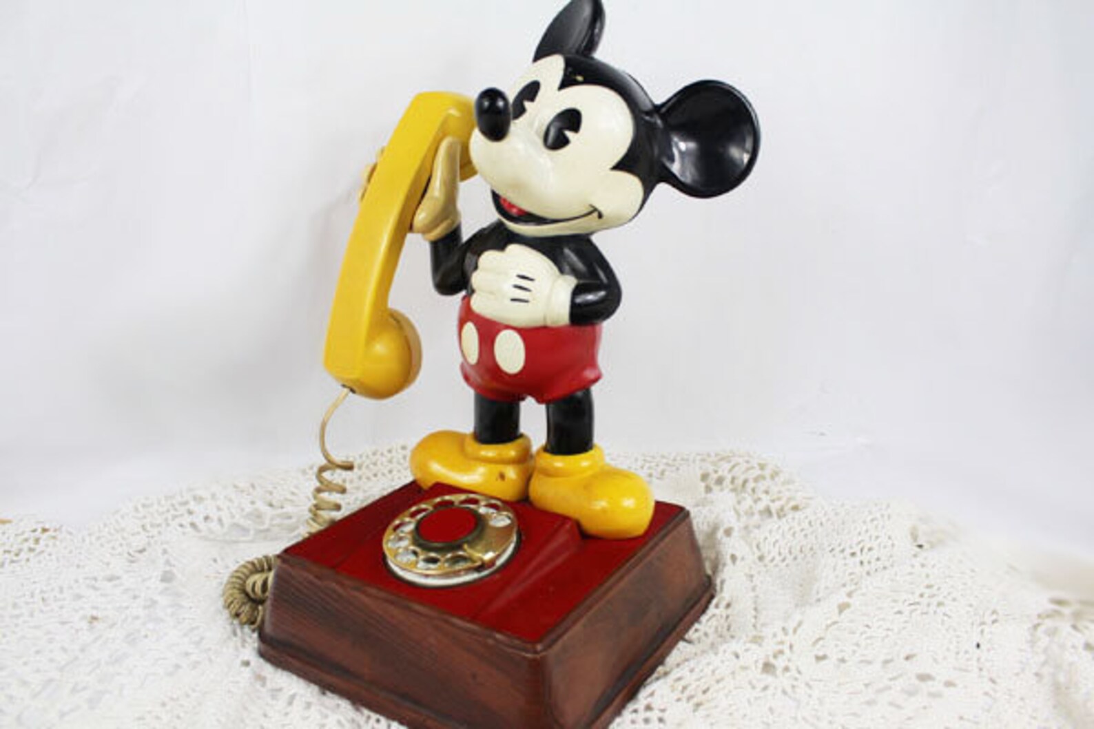 Mickey Mouse Phone Walt Disney Phone Disney Collectible - Etsy Australia