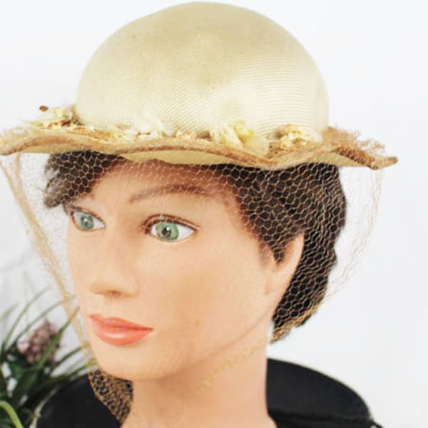 Hat With Netting - Etsy