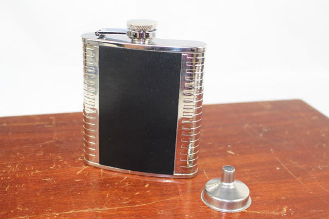 Hip Flask in Original Box, Vintage, 8 Oz, Pocket Beverage Holder ...