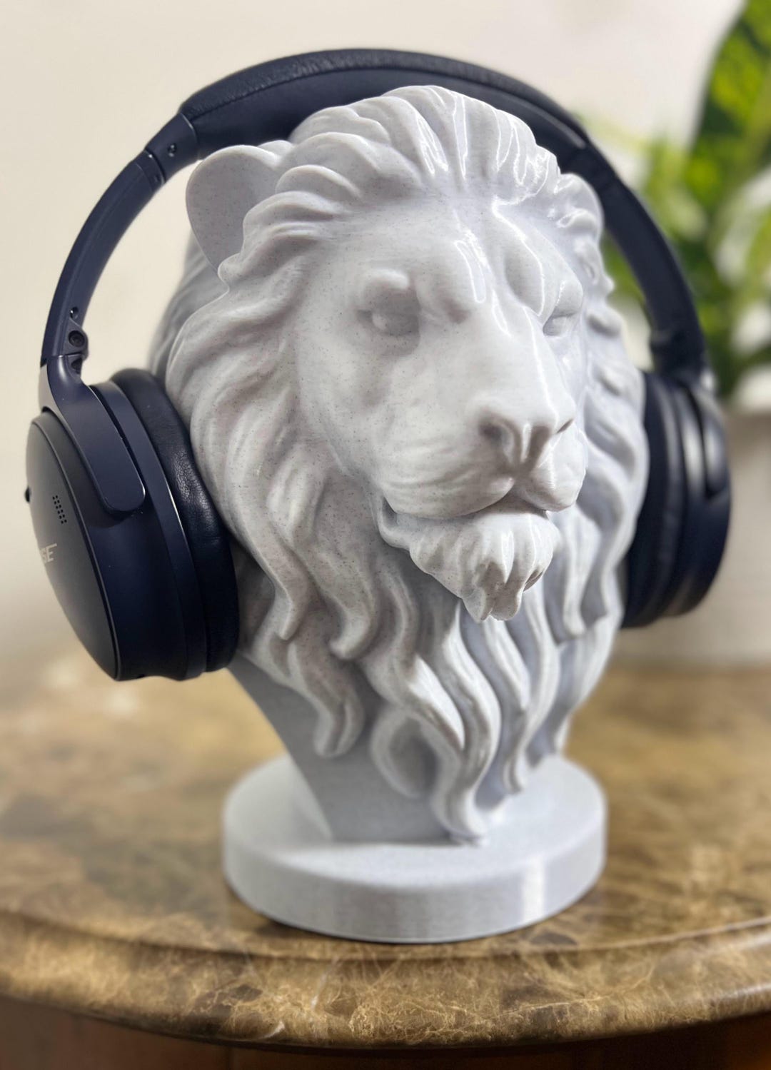 Lion - Headphone Stand - 10" Tall - Animals Collection - Etsy