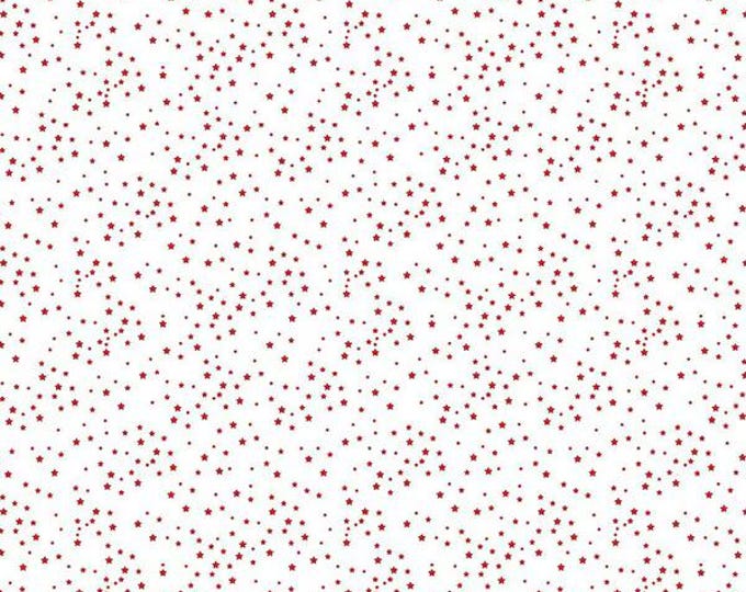 Riley Blake Fabric Stars and Stripes Forever Stars White High Quality ...