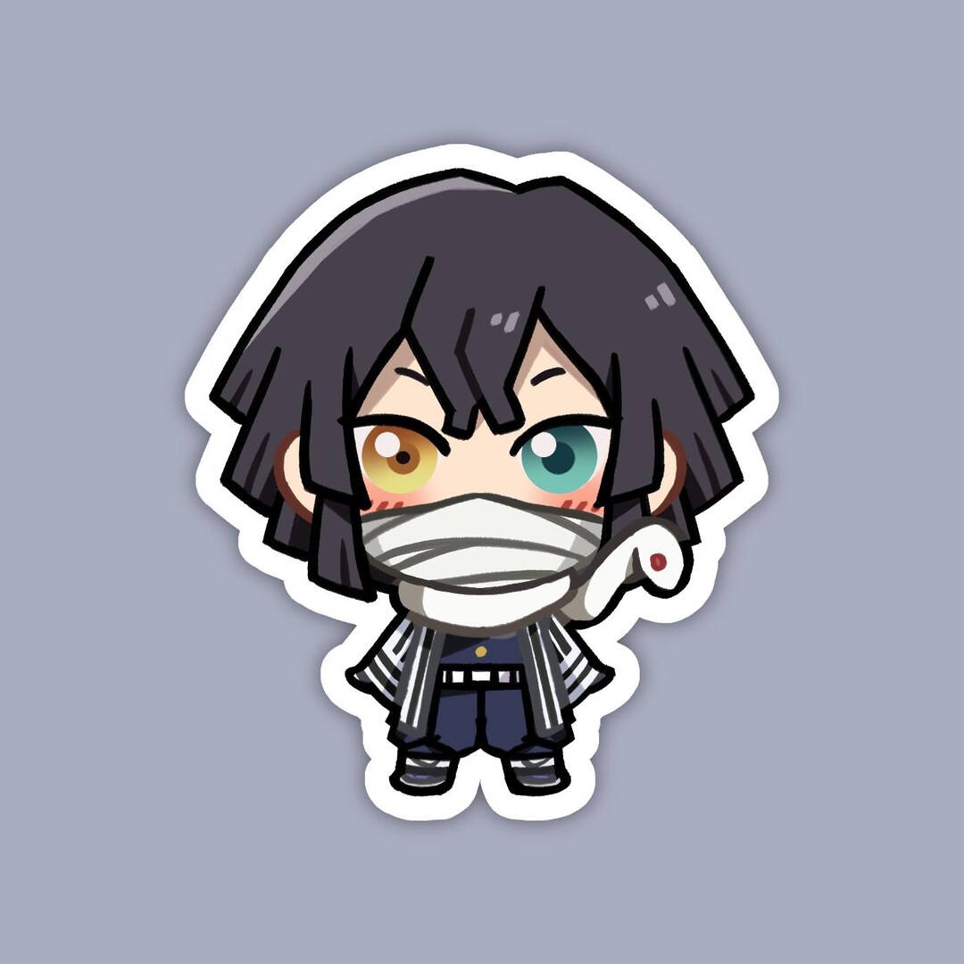 Obanai Iguro | Kimetsu No Yaiba Fan Art | Cute Anime Waterproof Vinyl ...