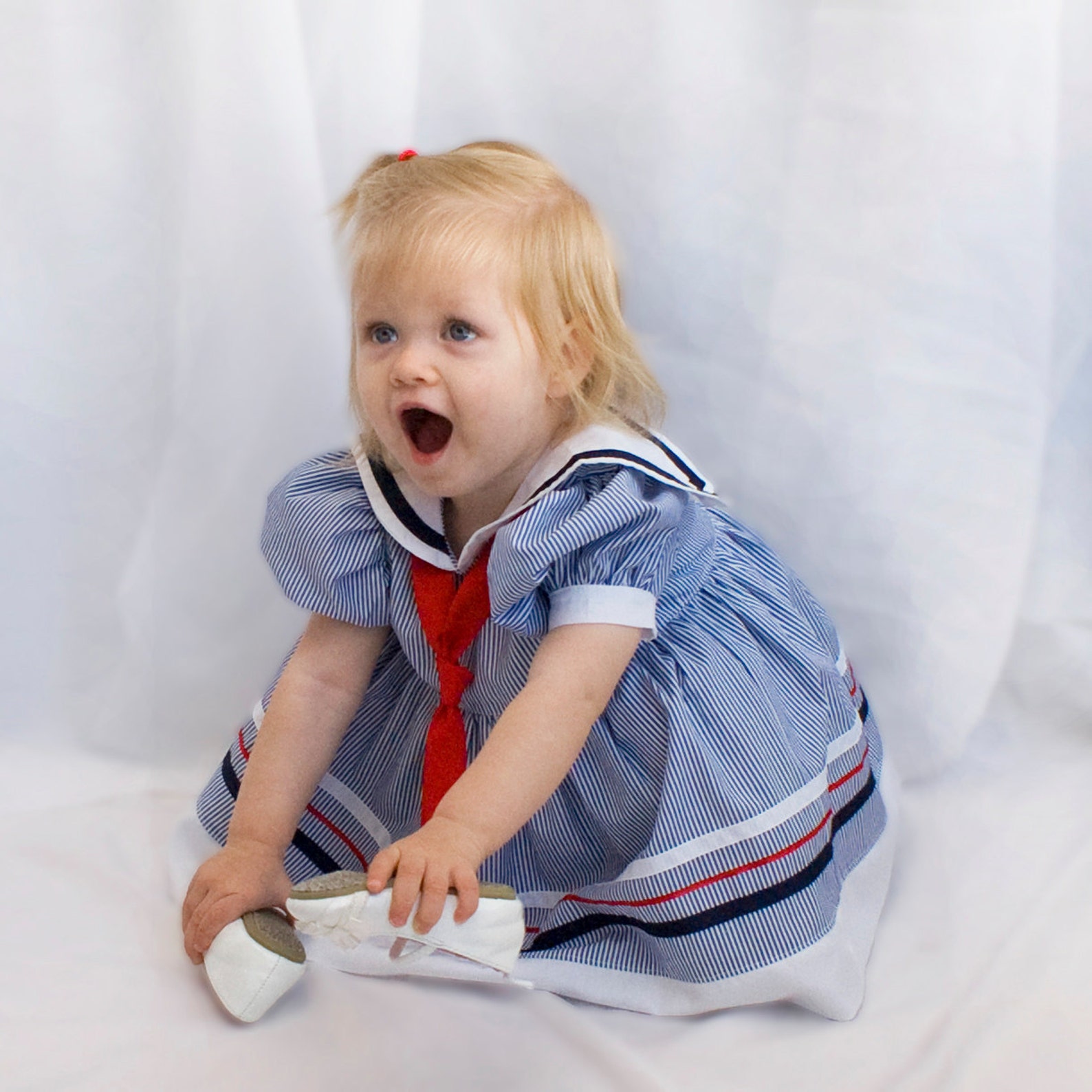 Sailor Dress With Bloomers PDF Sewing Pattern With Video Tutorial Baby ...