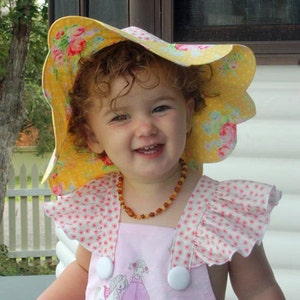 Sunhat Sun Hat - Daisy Doodle Sun Hat PDF Pattern - Infant Through ...
