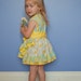 Instant Download PDF Sewing Pattern Toddler / Girl Wrap Dress 12 18 ...