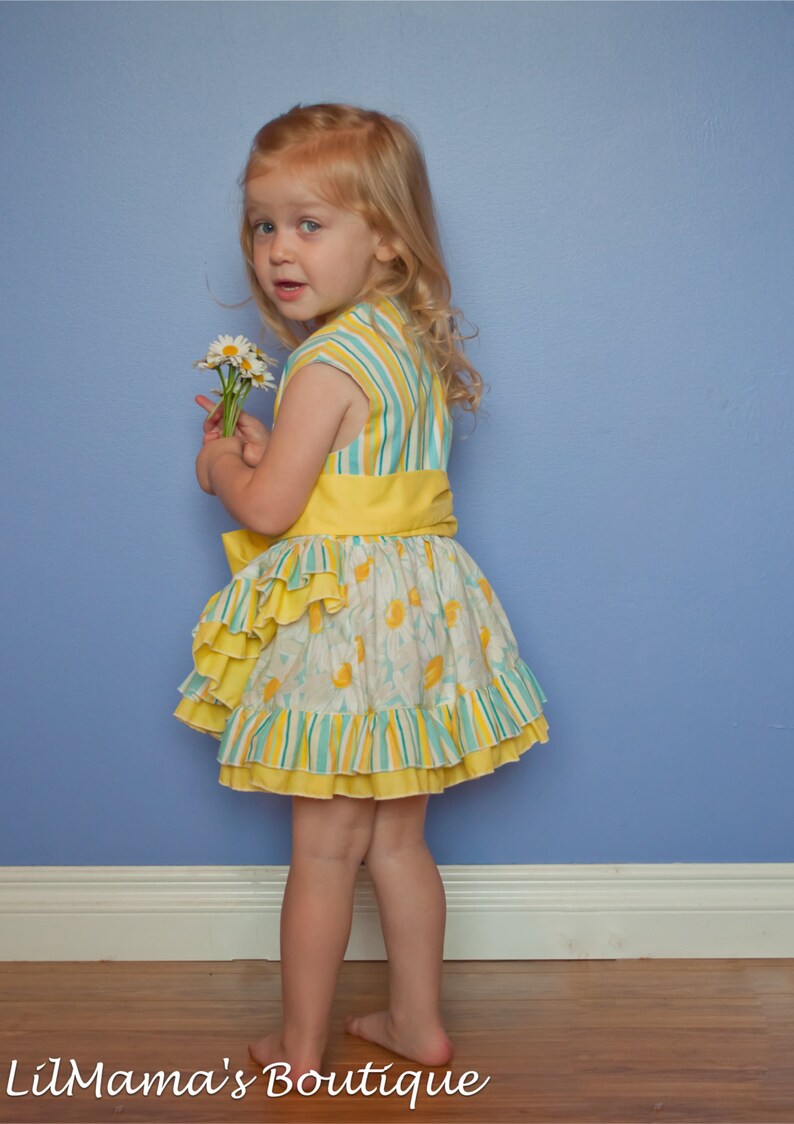 Instant Download PDF Sewing Pattern Toddler / Girl Wrap Dress - Etsy Canada