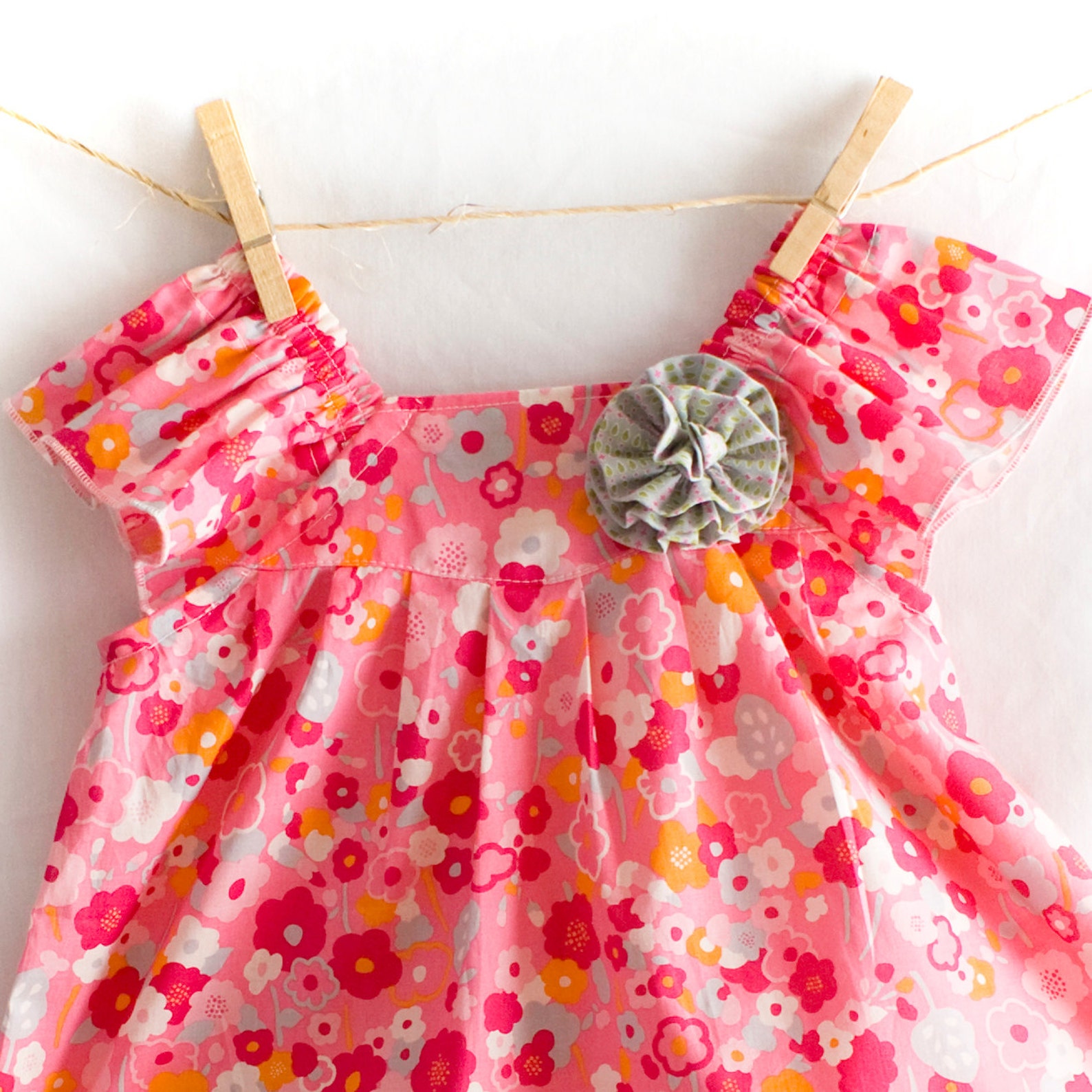 PDF Sewing Pattern Frilly Flower Top and Bloomers 0-3 Months - Etsy