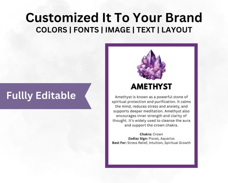 82 Printable Crystal Meaning Cards, Printable Gemstone Meaning Cards ...