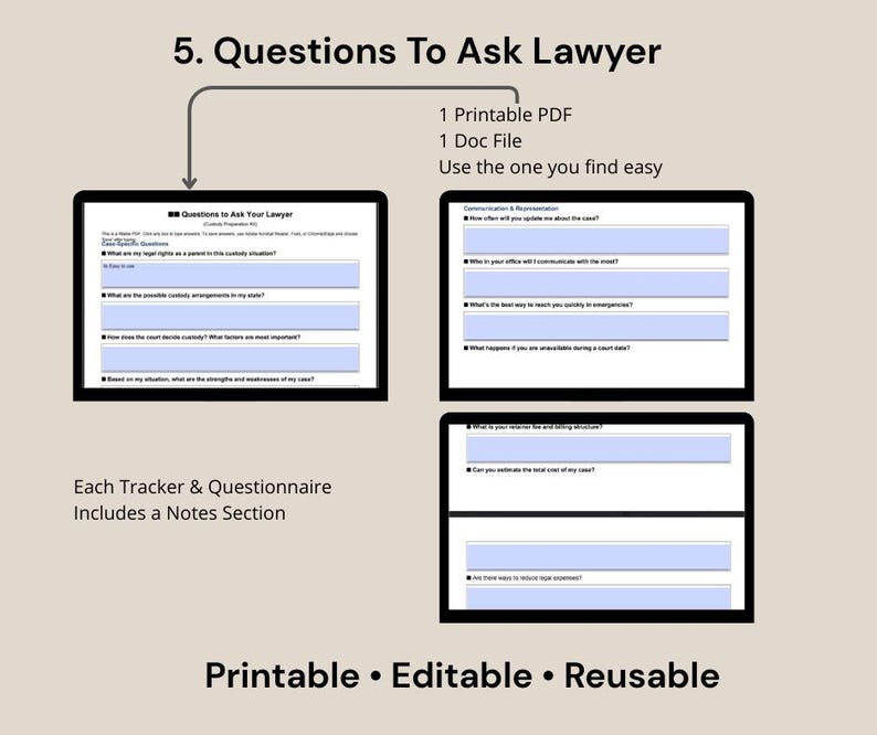 High-conflict Custody Documentation Bundle: Court Prep & Legal ...