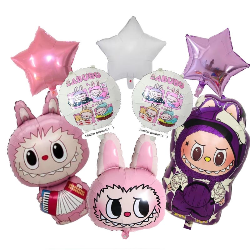 Labubu Balloons - Etsy