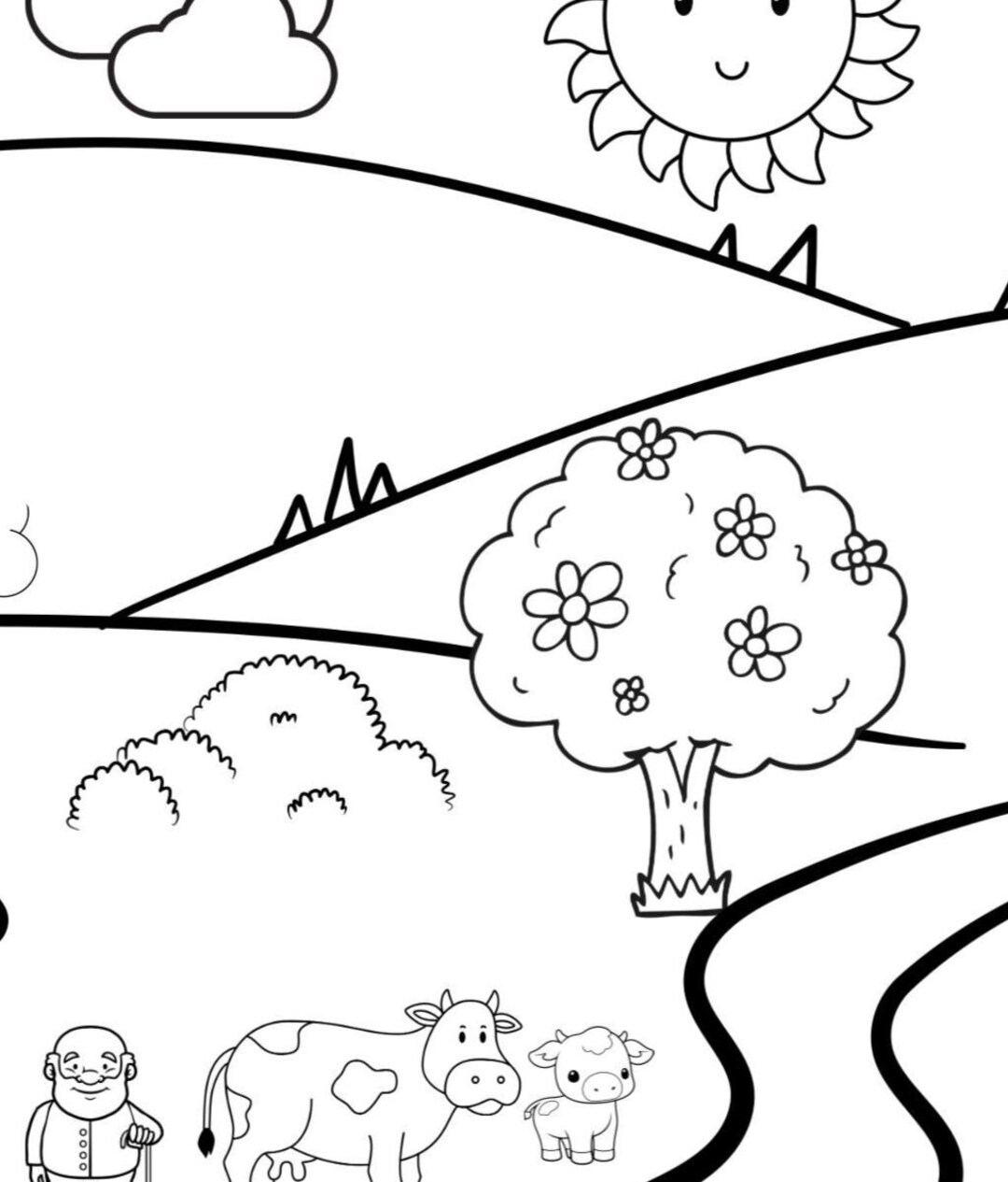 Printable Fill in Drawing Worksheets for Kids Preschool and ...