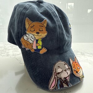 Zootopia Themed Cute Hat || Zootopia Nick and Judy Cap || Cosplay ...
