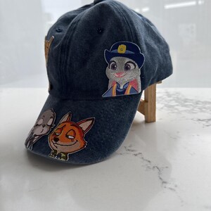 Zootopia Themed Cute Hat || Zootopia Nick and Judy Cap || Cosplay ...