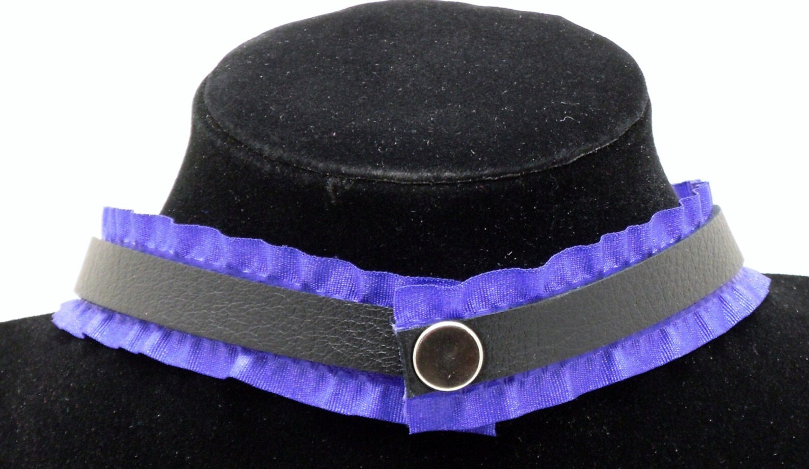 Ruffled Submissive Collar Purple or Green Sissy Maid Free | Etsy