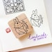 Customised Pet Bunny Rabbit Stamp - Etsy