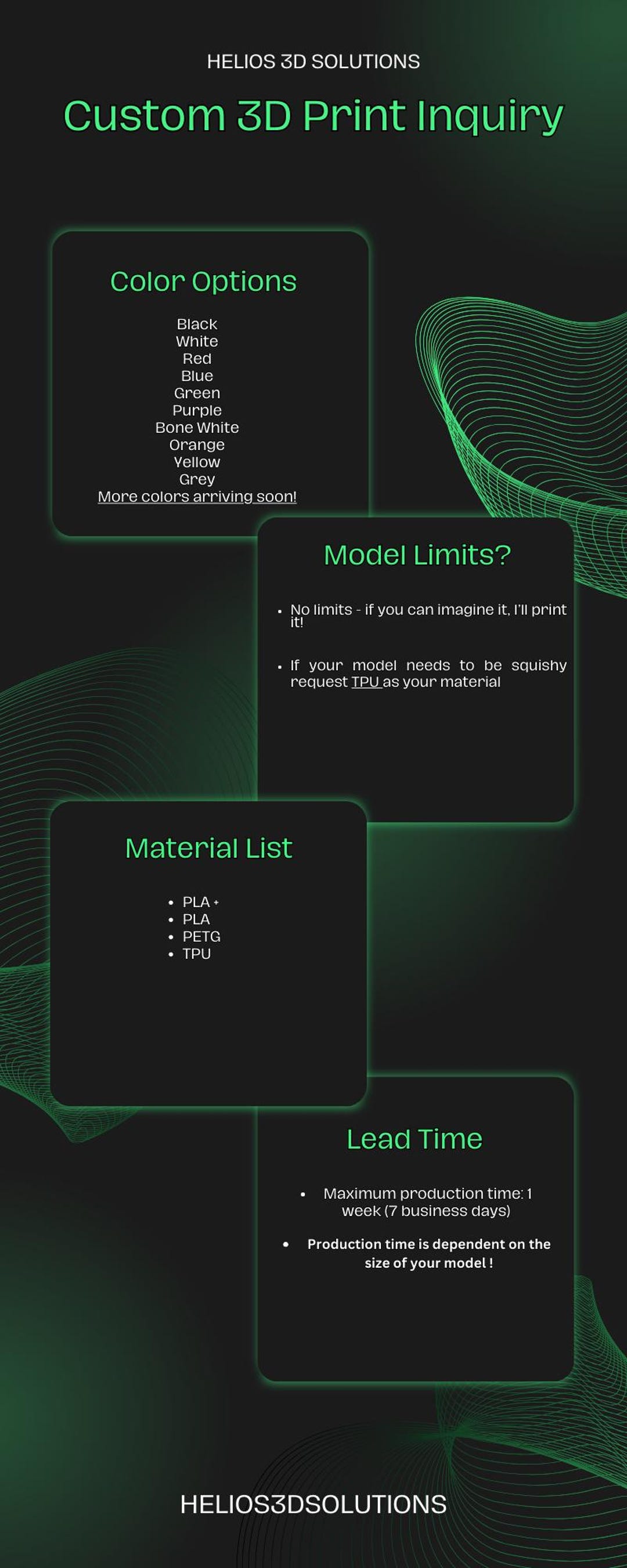 Custom 3D Printed Figurine or Bust – Personalized Models, Anime, Game ...