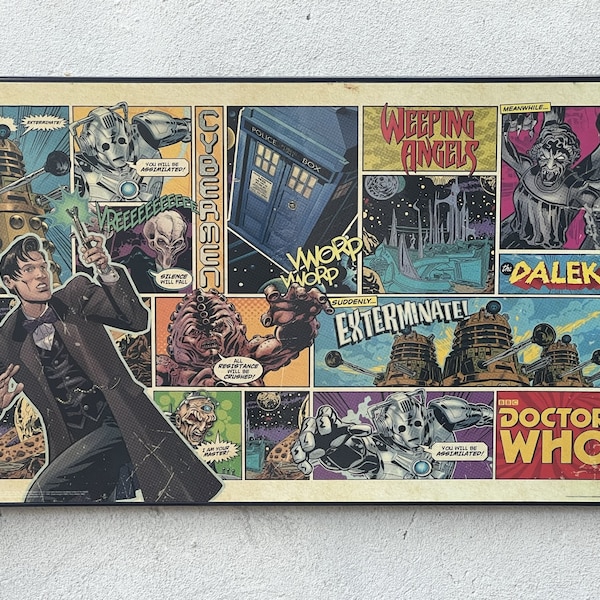 Doctor Who Poster - Etsy