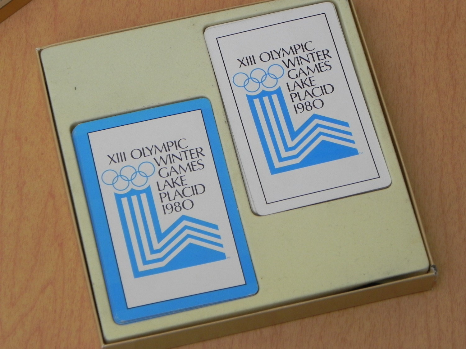 1980 Lake Placid Olympic Playing Cards Two Deck Set - Etsy
