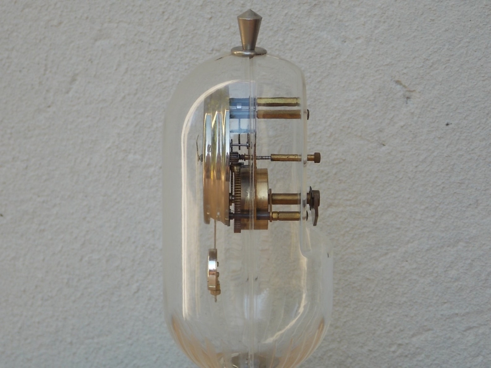 Johmid Rare Blue and Lucite Pendulette 8-day Desk Clock - Etsy