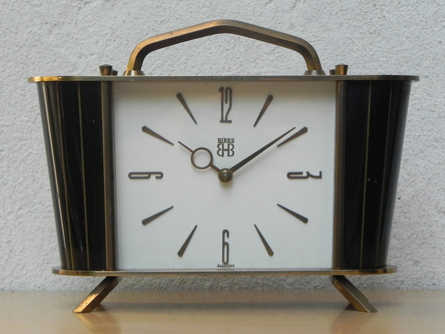 Bay Birks Solid Brass Chiming Mantel Clock - Etsy