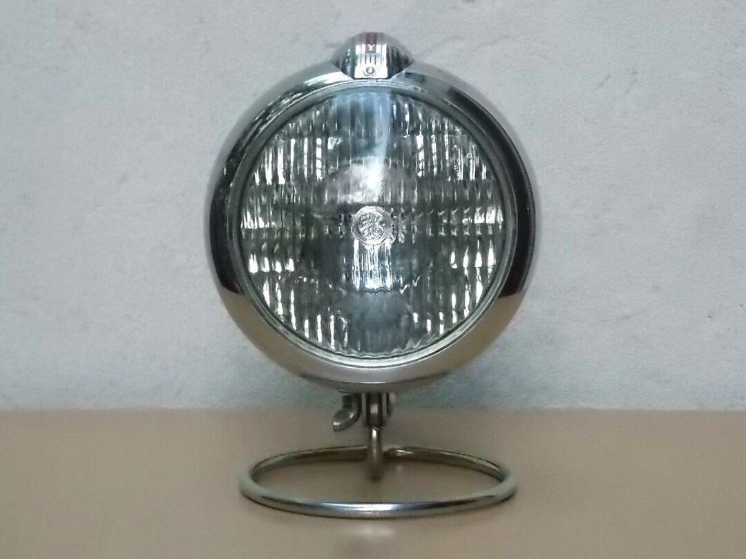 Unity Vintage Handheld Spotlight, Chrome Headlight Lamp - Etsy