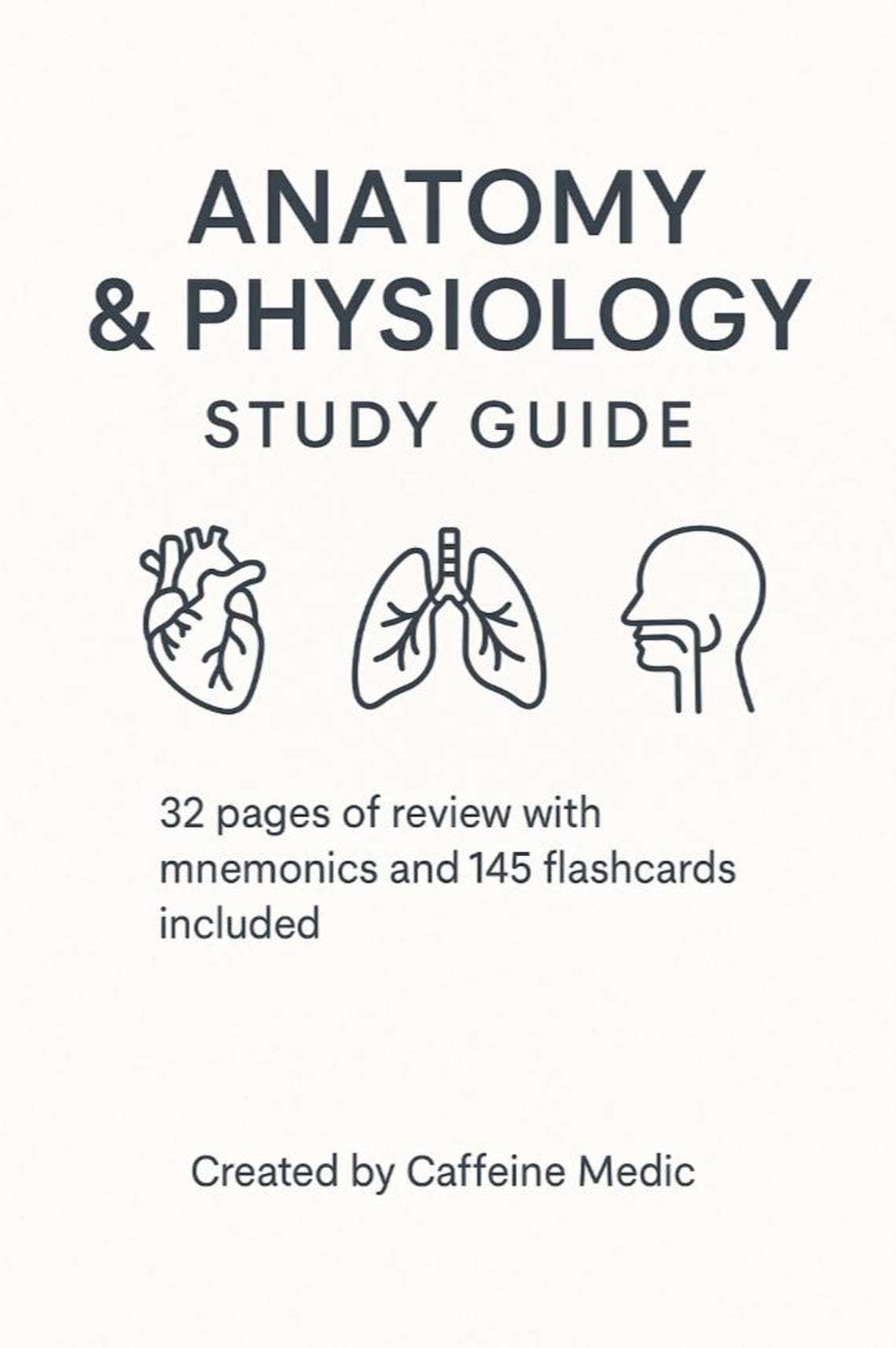 Anatomy and Physiology Study Guide + Flashcards | EMT Paramedic Nursing ...