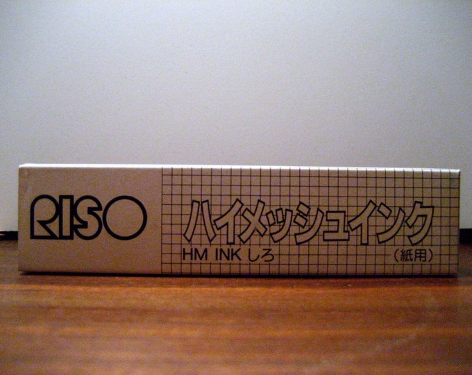 Gocco Hi Mesh Ink White or Fluorescent Orange 1 Tube - Etsy