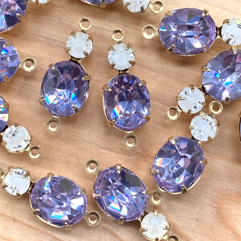 Vintage Swarovski Alexandrite Purple/blue Color Changing and | Etsy