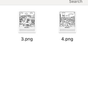 Story Telling Coloring Pages for Easter, Printable, Digital Download - Etsy