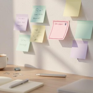 Pepsi Notepad, Funny Desk Memo Pad, Soda Lover Office Stationery (4x4 ...