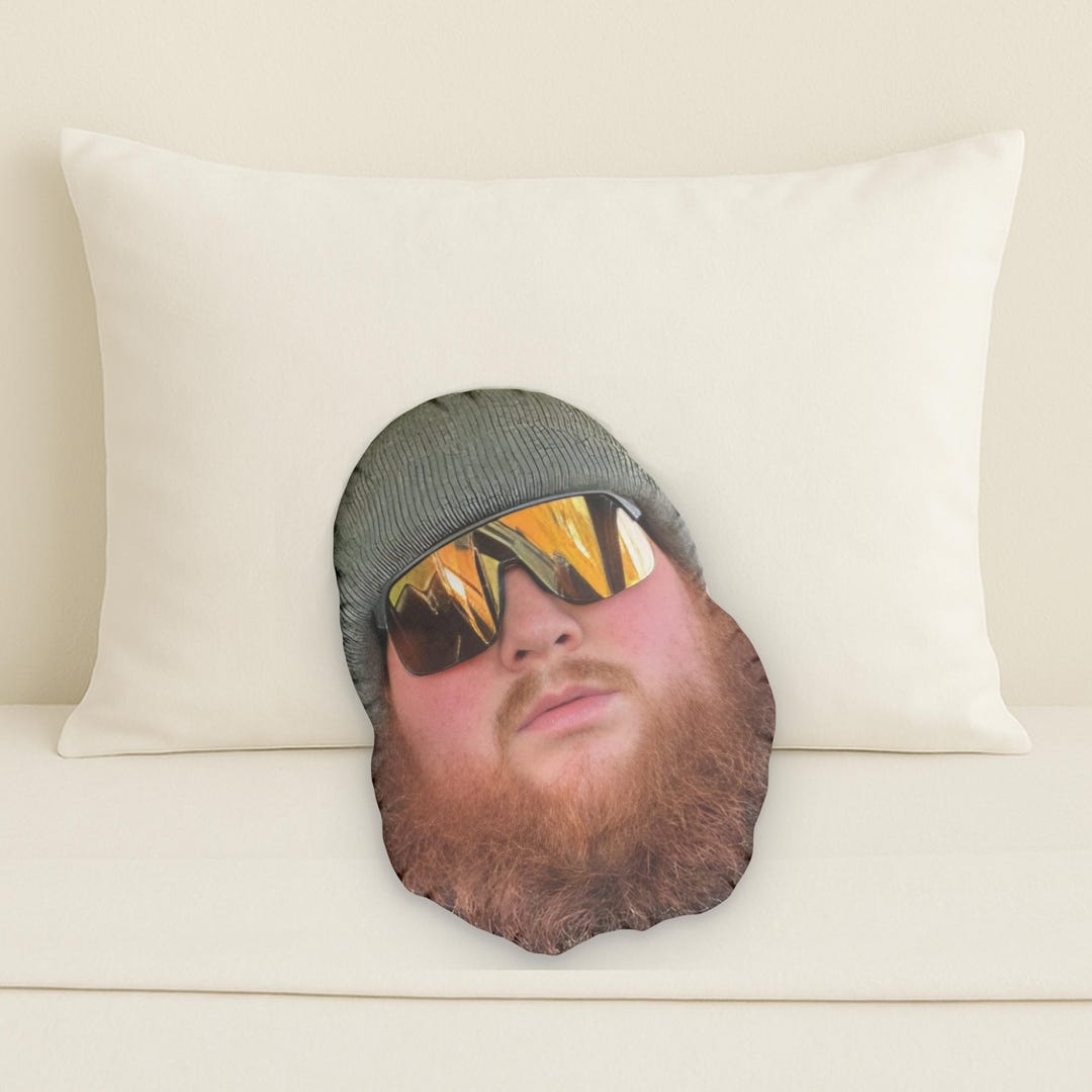 Caseoh Shaped Pillow - Etsy New Zealand