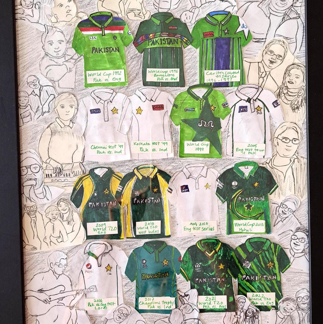 Pakistan Cricket Mania: Team Shirts From All Major Cricketing Events ...