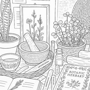 Coloring Grimoire: Witchcore Coloring Book for Witches, Wizards, and ...