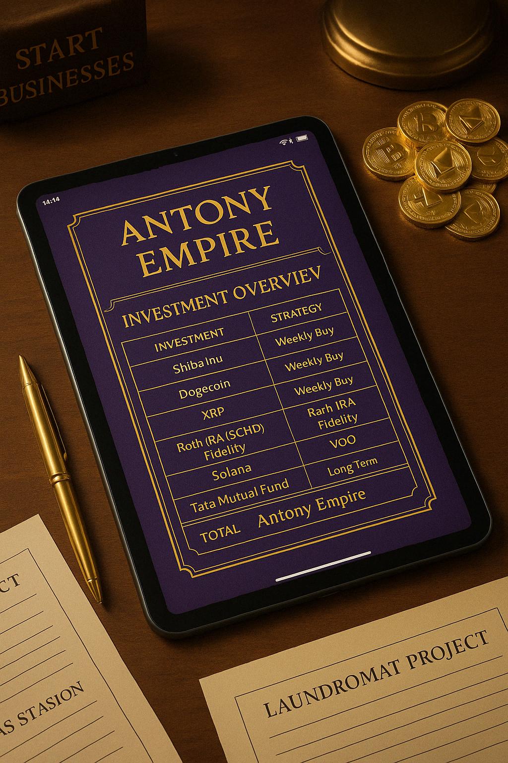 Empire Wealth Tracker – Printable Finance Planner for Budgeting, Debt ...