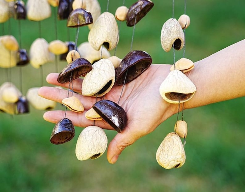 Handmade 3 Mixed Seed Chime for Yoga and Meditation | Sound Healing ...