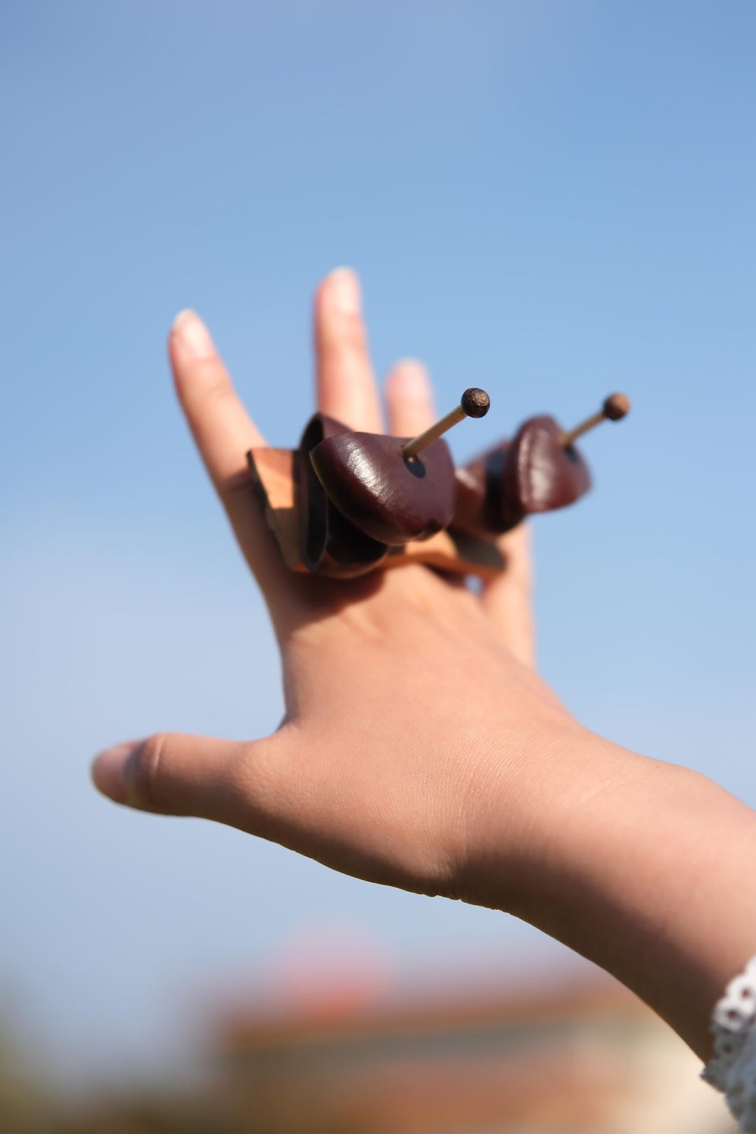 2 JUJU Bells|finger Ring Tambourin for Yoga|meditation|sound Healing ...