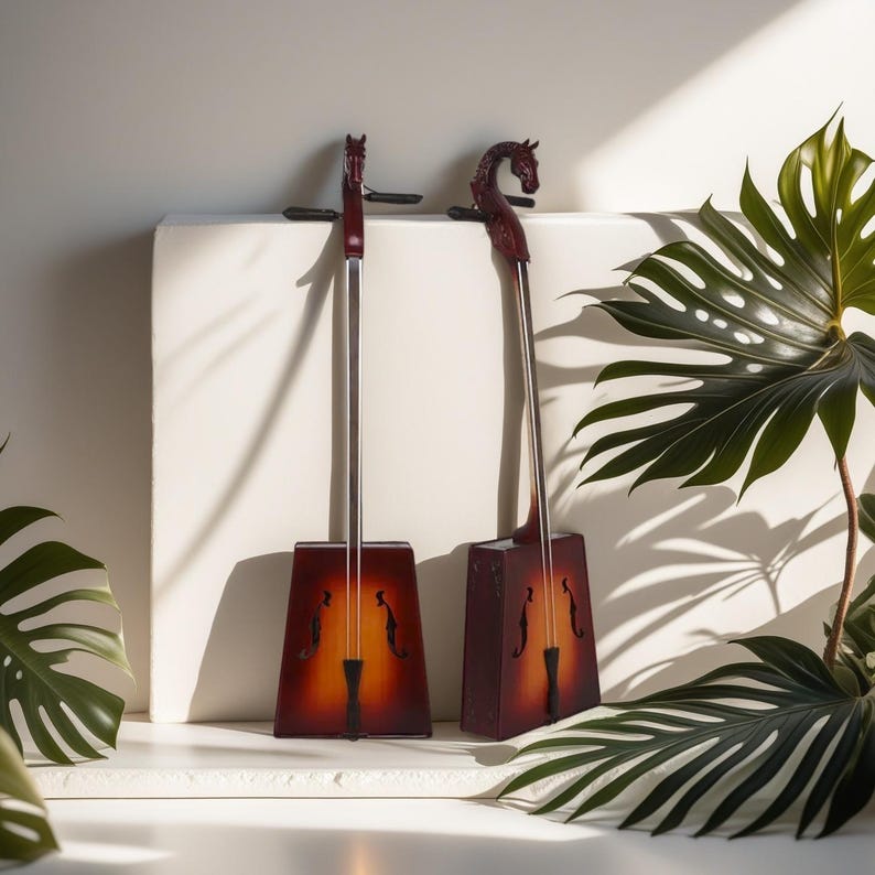 Professional Mongolian Concave-top Morin Khuur |horse-head Fiddle ...
