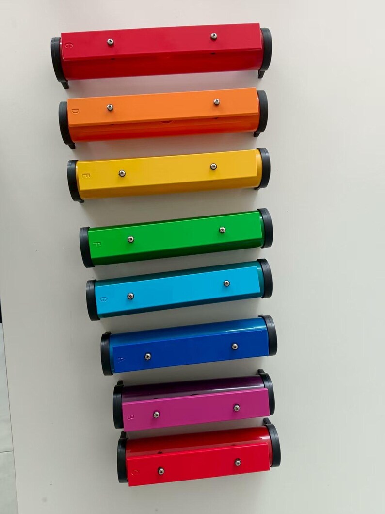 8 Notes Singing Tubes| Chime Bar|metallophone| Hand Bells With ...