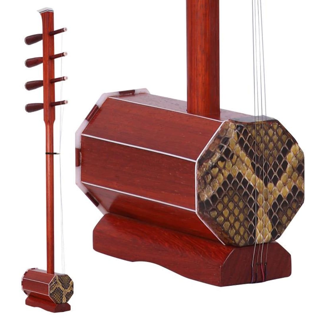 Mongolian Rosewood Khuuchir | Sihu Traditional Folk Music Instrument - Etsy