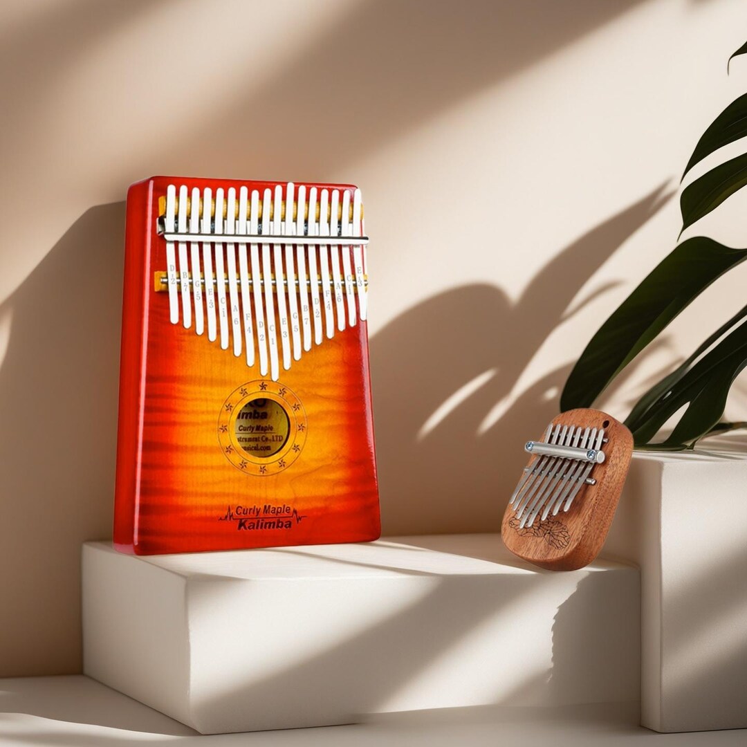 Gecko 17-key & Mini 8-key Kalimba Duo Set | Thumb Piano Gift Duo ...
