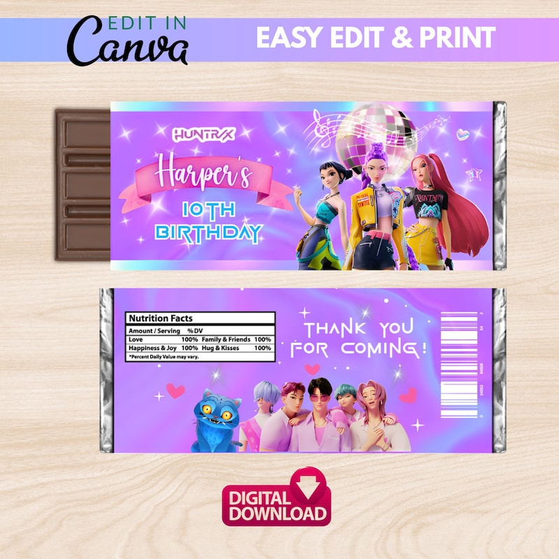 Candy Wrappers Sleeves - Etsy UK