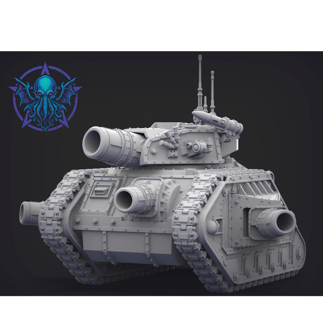 Wolf Lord Striker Class Main Battle Tank | Sc-fi Grimdark Tabletop ...