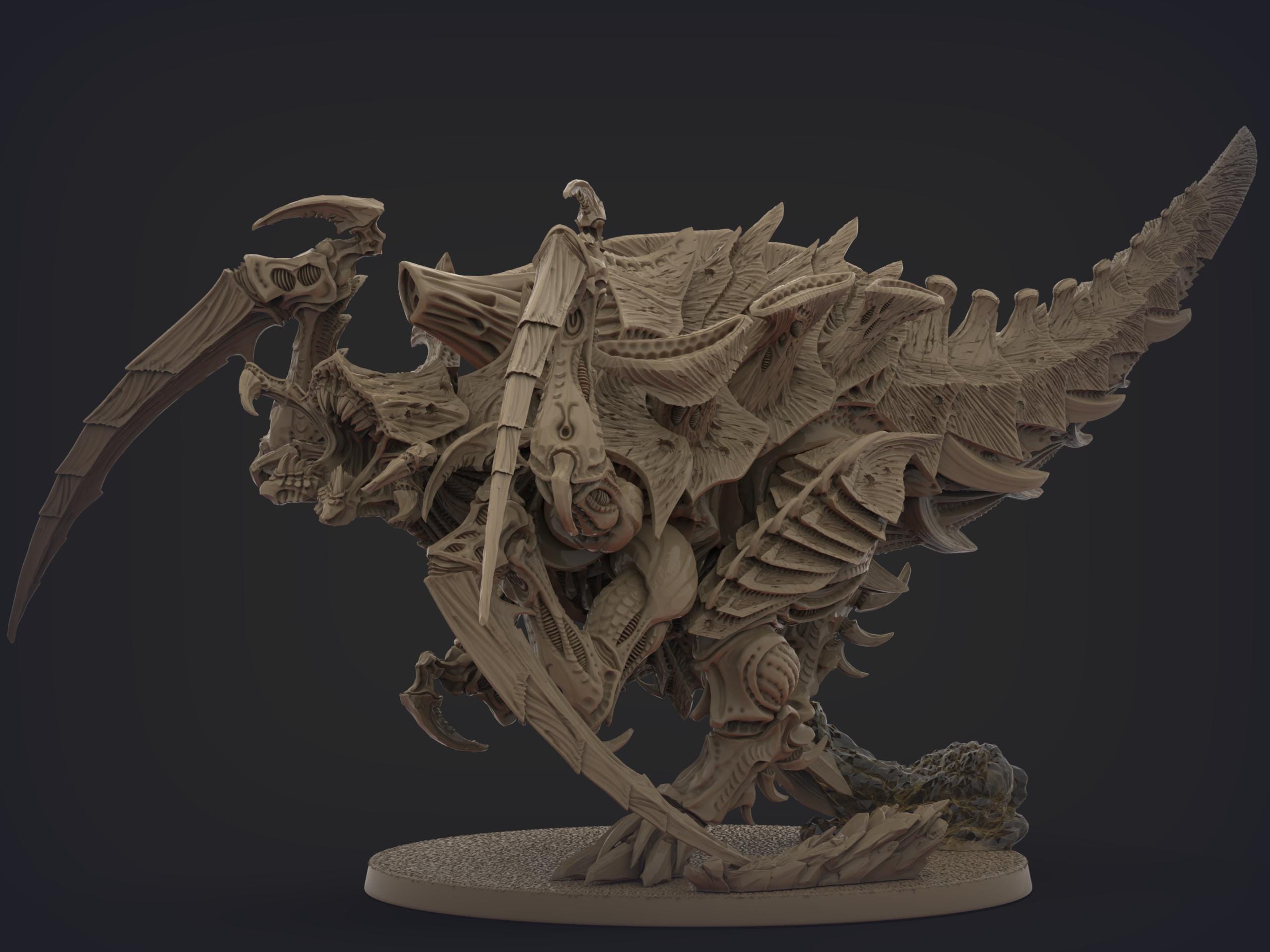 Space Bugs - Giant Space Mantis With Dule Weapons (variants & Poses ...