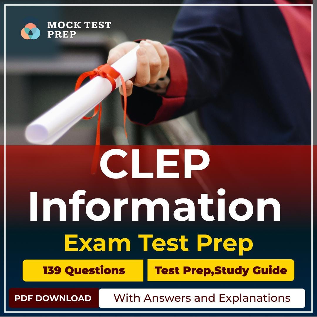 CLEP Information Systems Exam Test Prep: Study Guide - Practice ...