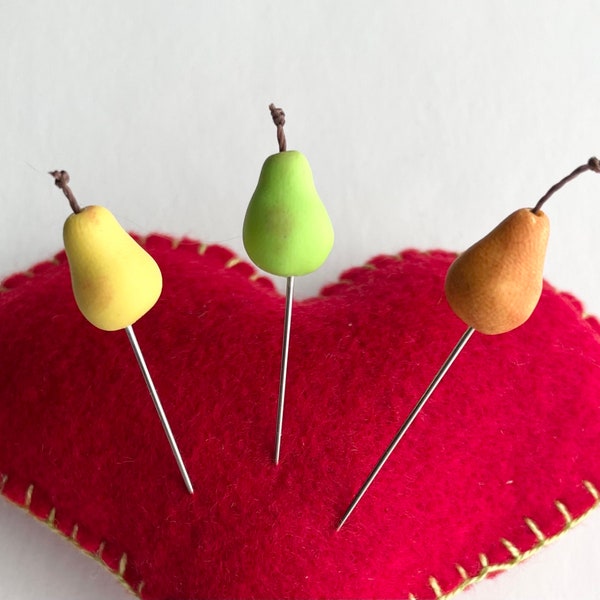 Pear Pin Cushion - Etsy