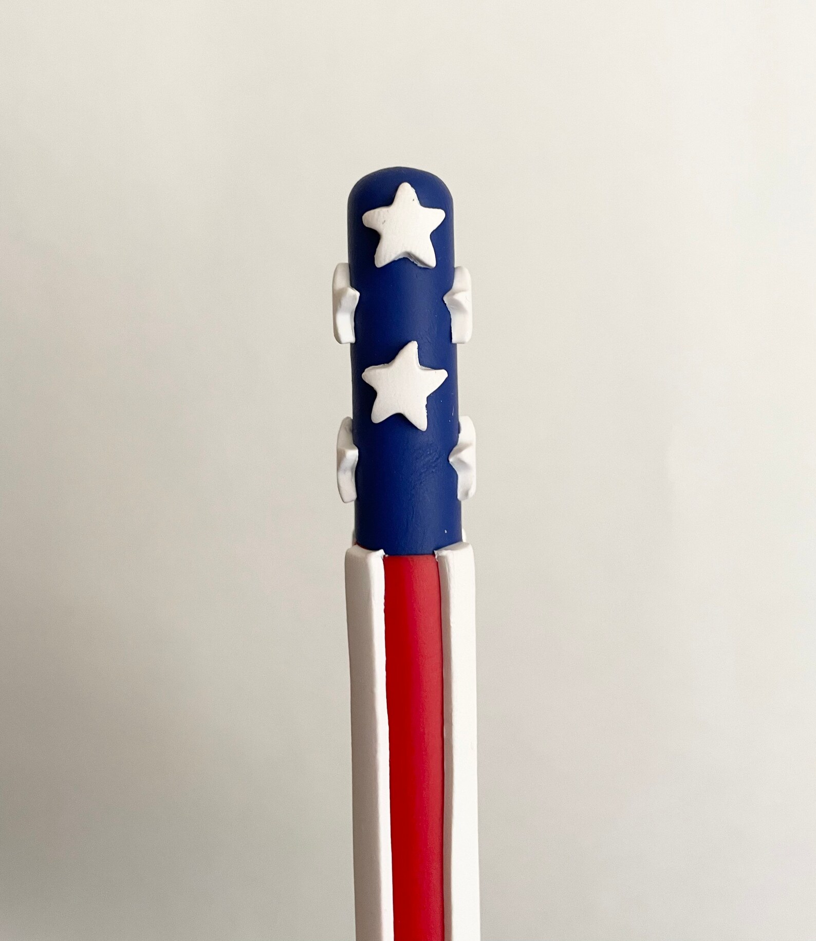 Red White and Blue Ballpoint Pen - Etsy